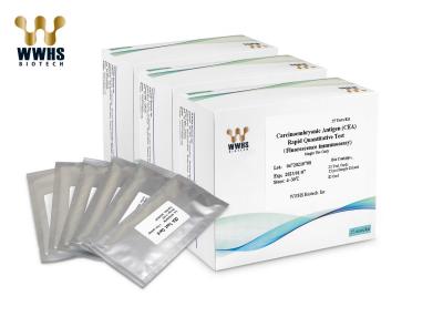 China WWHS CEA Rapid Quantitative Test POCT Diagnostic Reagent Cassette 20T for sale