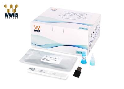 China CRP Test Kit 25 Tests Fluorescence Immunochromatographic Assay 0.5-200 mg/L POCT for sale