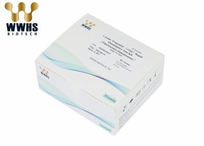 China cTnI Cardiac Troponin I Fluorescence Immunoassay Kit 25 Tests 0.1-40 ng/mL for IVD for sale