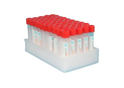 China 25T VTM Virus Transport Medium Saliva Sample Collection Kit with Flocked Swabs for sale