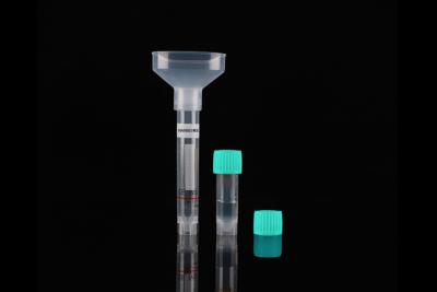 China Disposable Viral Transport Medium 5ml 10ml Saliva Collection Tube RNase DNase Free for sale