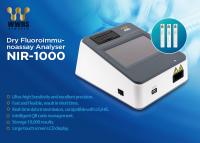 China WWHS NIR-1000 Dry Fluoroimmunoassay Analyser 240 Tests per Hour High Accuracy POCT for sale
