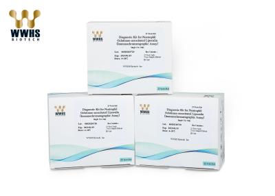 China WWHS NGAL FIA Rapid Quantitative Test Kit 25 Tests Urine Renal Function Injury Diagnosis for sale