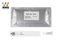 China Influenza B FluB Rapid Test Kit Colloidal Gold Nasopharyngeal Oropharyngeal Swab 15min for sale