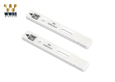 China CRP SAA Rapid Test Kit FIA POCT 25 Tests Quantitative Human Whole Blood Serum Plasma for sale