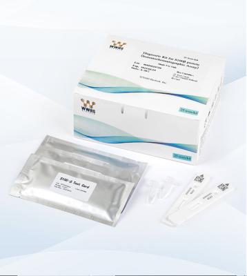 China WWHS S100β FIA Rapid Quantitative Test Kit 0.05-10ng/mL High Precision IVD Device Storage 4℃-30℃ for sale
