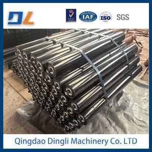 China Customized Multiple Models of Belt Conveyor Stainless Steel Anti-Abrasive Self-Aligning Idler Roller for sale