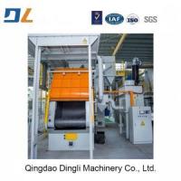 China Rubber Tumble Belt Automatic Shot Blasting Machine-Faster, Cleaner Parts for sale
