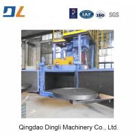 China Blast Wheel, Turntable Rotary Table Shot Blasting Machine for Casting Surface Cleaning for sale