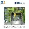 China Custom Trolley Type Rotary Cart Shot Blasting Machine for Heavy Casting for sale