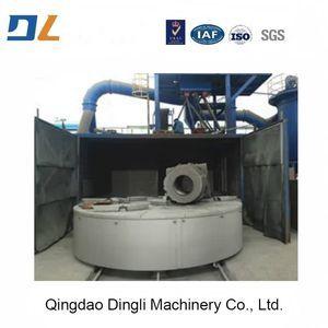 China Trolley Rotary Cart Shot Blaster Shot Blasting Equipment for Steel Industry for sale