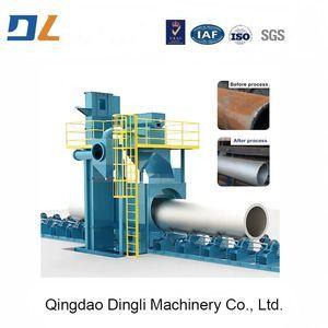 China Customized Steel Pipe Inner/Outer Wall Shot Blast Cleaning Machine for sale