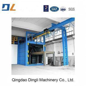 China Hook-Type Pass Through Shot Blasting Machine General-Purpose Equipment, Cleaning Surface Workpiece for sale