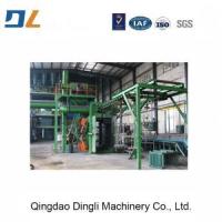 China Overhead Rail Shot Blaster Spinner Hanger Machine for Large Workpieces for sale