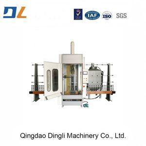 China Automatic Vertical Glass Sandblasting Machine Glass Sand Blaster for sale