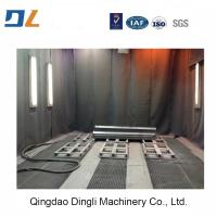 China DIY Sandblasting Booth Industrial Size Blast Booth with Sand Blasting Pot for sale