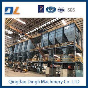 China Sand Type Cooling Conveyor Belt Machine for sale