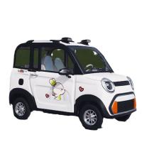 China Hanpu 2024 4-Seater Electric Mini-Car 4-Wheel EV Tuk-Tuk for Low-Speed Passenger Travel for sale