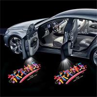 China Customize Logo Welcome Light Universal Car Fitment Accessory for Static Personalized for sale