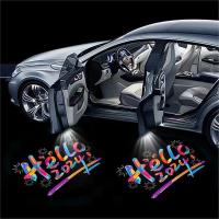 China Customize Logo Welcome Light Universal Car Fitment Accessory for Static Personalized for sale