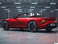 China 2024 MG Cyberster Convertible Sports Car Electric Ride-On EV Car with Front 6 Rear 6 Radar for sale