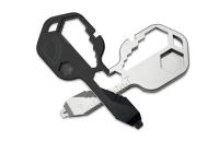 China PVD Coating 24-in-1 Metal Injection Molded Keychain Survival Tool 17-4PH Stainless Steel for sale
