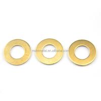 China Round Stainless Steel Shim 0.03mm Thin Flat Sealing Washer DIN988 Custom Sizes for sale
