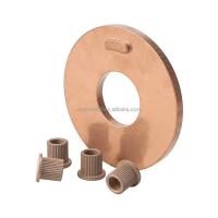 China Custom Precision CNC Machining Aluminum Powder Metal Bearings 10mm 20mm for sale