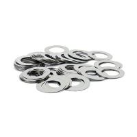 China Custom Thin Flat Stainless Steel Washer Gasket 0.05mm Tolerance Brass Shim Car Washer for sale