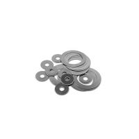 China Custom 0.02mm Flat Washers 304 Stainless Steel Aluminum Flat Shims Anodized Yellow for sale
