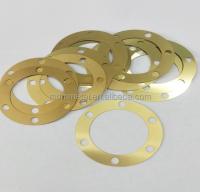 China CNC Machined Brass Stainless Steel Flat Washers 0.05mm Tolerance Industrial for sale