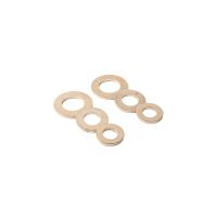 China CNC Machined Brass Stainless Steel Flat Washers 0.05mm Tolerance Industrial for sale