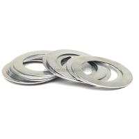 China Thin Flat 304 Stainless Steel Metal Flat Washer Shim Ring 0.05mm Tolerance CNC Machining for sale