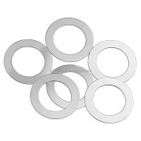 China Flat Stainless Steel 316 SS Washers Fastener Shim Ring Din988 0.05mm Tolerance for sale