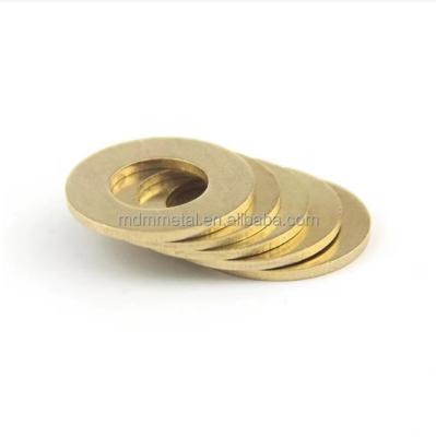 China Custom Stainless Steel Flat Washer Shim 0.05mm Tolerance for Shock Absorption Industrial Use for sale