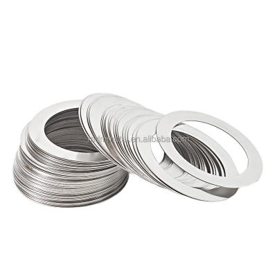 China Custom Broaching Round Shims Stainless Steel Washers Aluminum Brass 0.05mm Tolerance for sale
