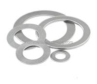 China Custom Broaching Round Shims Stainless Steel Washers Aluminum Brass 0.05mm Tolerance for sale