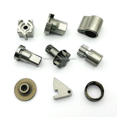 China Metal Injection Molding Solid Sintered Brass Bushing Metal Gears Assembly 50000 Pcs Monthly for sale
