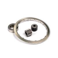 China Powder Metallurgy MIM Aerospace Gear CNC Machined Parts Brass Stainless Steel 304L 316L for sale