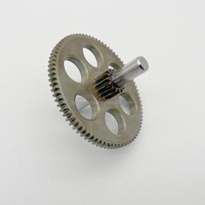 China Annealed 420SS Stainless Steel Brass Powder Metallurgy Worm Gear Wheel 50,000 Pcs Capacity for sale
