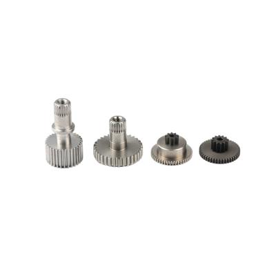 China Double Spur Gear Powder Metallurgy Stamping Parts 50000 Pcs Monthly Capacity for sale