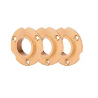 China Custom Powder Metallurgy Brass Bushing Bronze Flange MIM4605 50,000 Pcs Monthly for sale