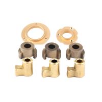China Custom Powder Metallurgy Brass Bushing Bronze Flange MIM4605 50,000 Pcs Monthly for sale