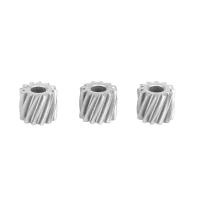 China Stainless Steel CNC Precision Machined Straight Bevel Gear for Aerospace Parts 50000 Pcs Monthly for sale