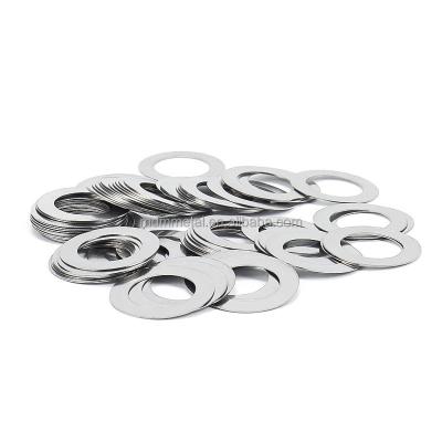 China Stainless Steel Flat Sealing Washers Shims 316L 304L 0.05mm Tolerance Custom Sizes for sale