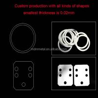 China Stainless Steel Flat Sealing Washers Shims 316L 304L 0.05mm Tolerance Custom Sizes for sale