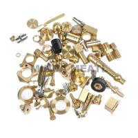 China High Precision Brass CNC Lathe Machining Turbine Parts 0.1 KG Turning Service for sale