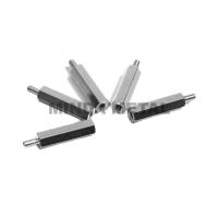 China 4 Axis CNC Aluminum Turning Parts Aircraft Column Standoff 0.1kg for sale