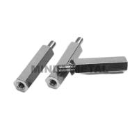 China 4 Axis CNC Aluminum Turning Parts Aircraft Column Standoff 0.1kg for sale
