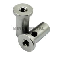 China Precision CNC Turret Sleeve Anodizing Small Parts Machining Turning Milling Components 0.1kg Stainless Steel for sale